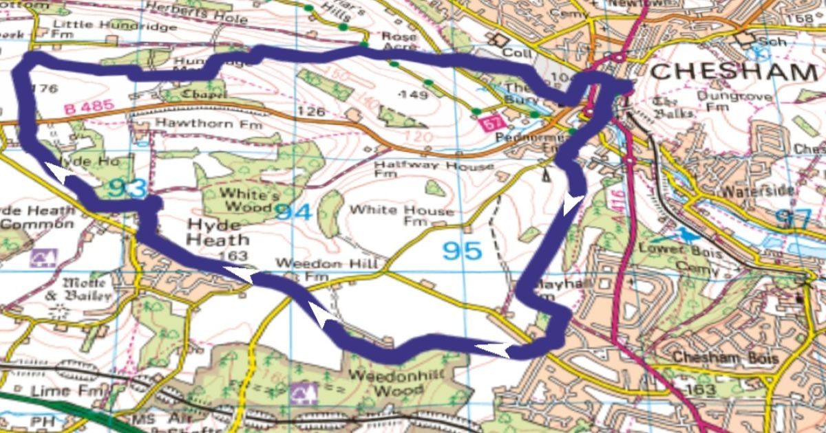 Chesham and Hyde Heath circular - Ramblers